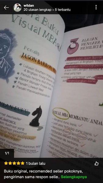 The Visual MBA #3 - Gedebook.id